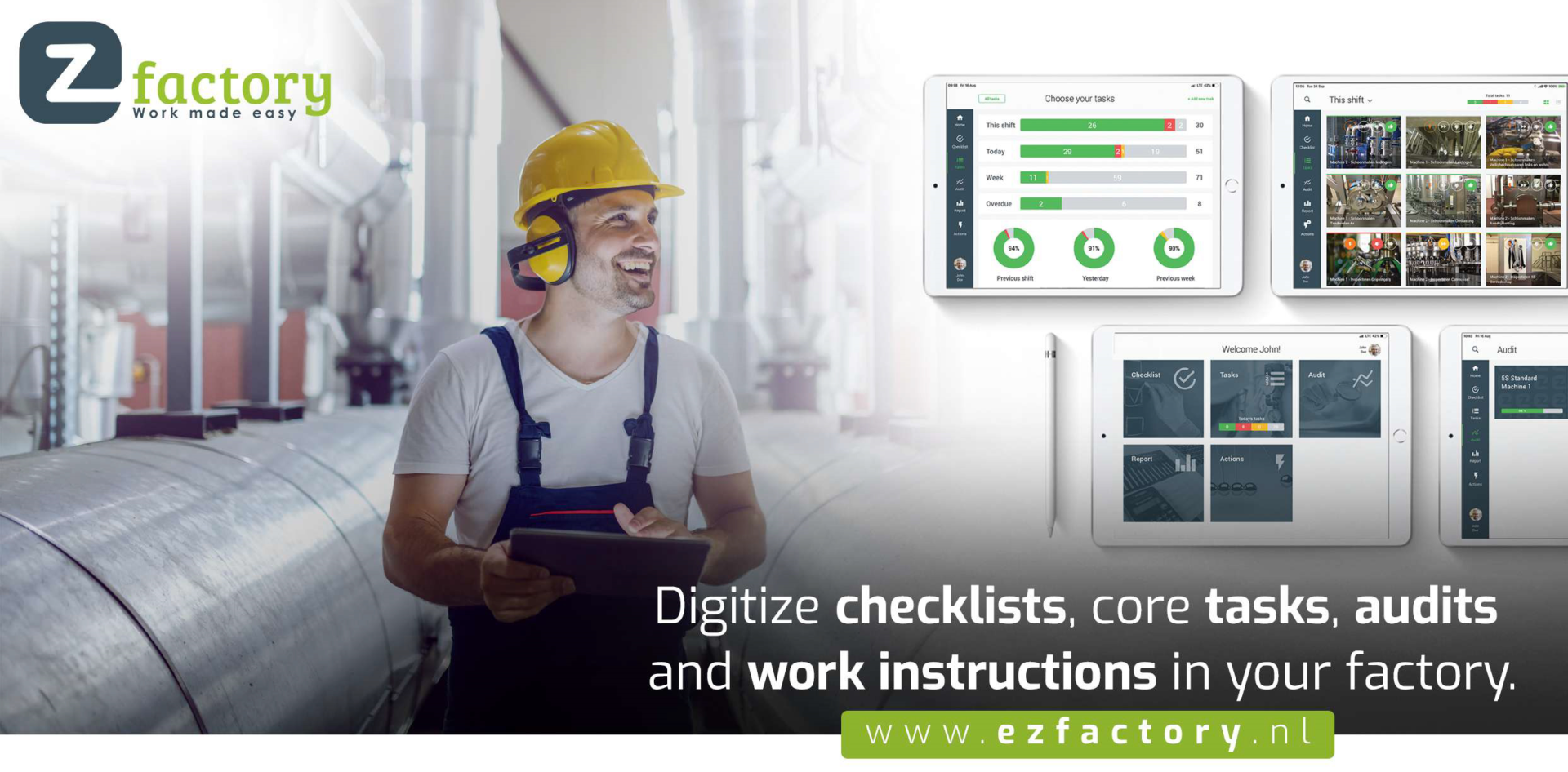 DEMO | EZ Factory | Experience our user-friendly and visual EZ-GO app!