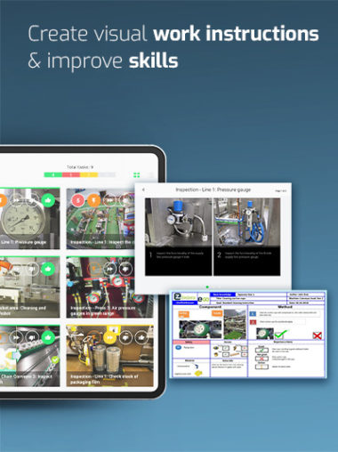 Visual Work Instructions made for factories - EZ Factory