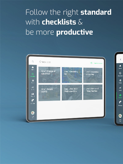 Digital Checklists, tasks, audits & work instructions